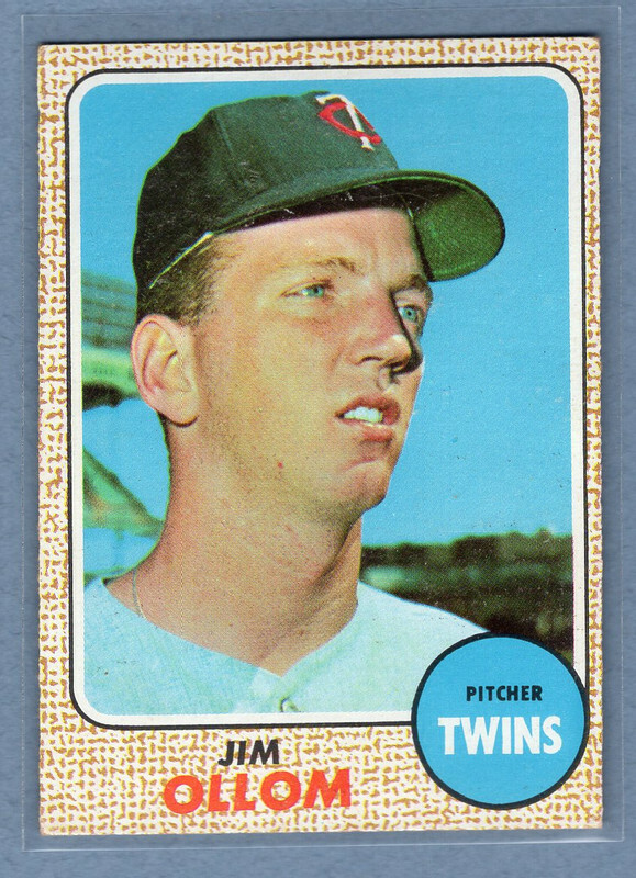 1968 Topps #91 Jim Ollom EX-MT GO500 | eBay
