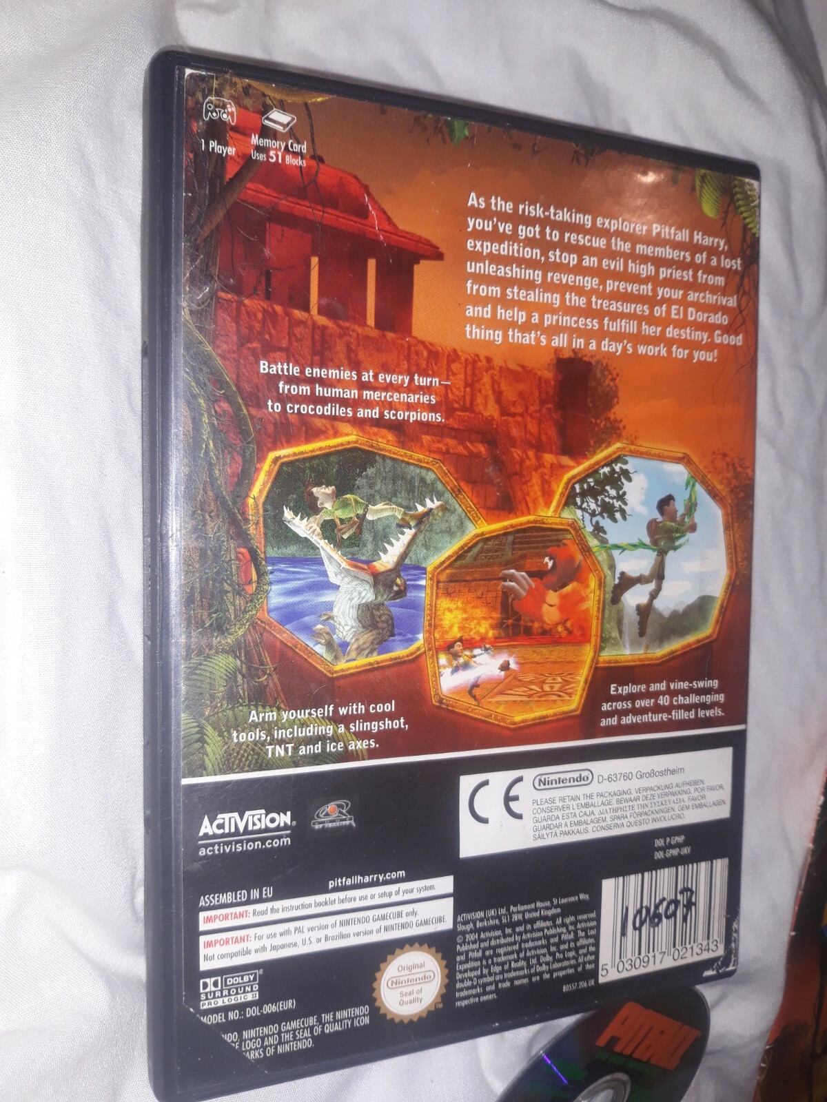 Pitfall The Lost Expedition Nintendo Gamecube | eBay UK