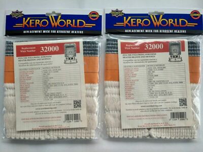 Sengoku HeatMate HMC-23K TWO WICKS Kero-World Wick # 32000 Kerosene ...