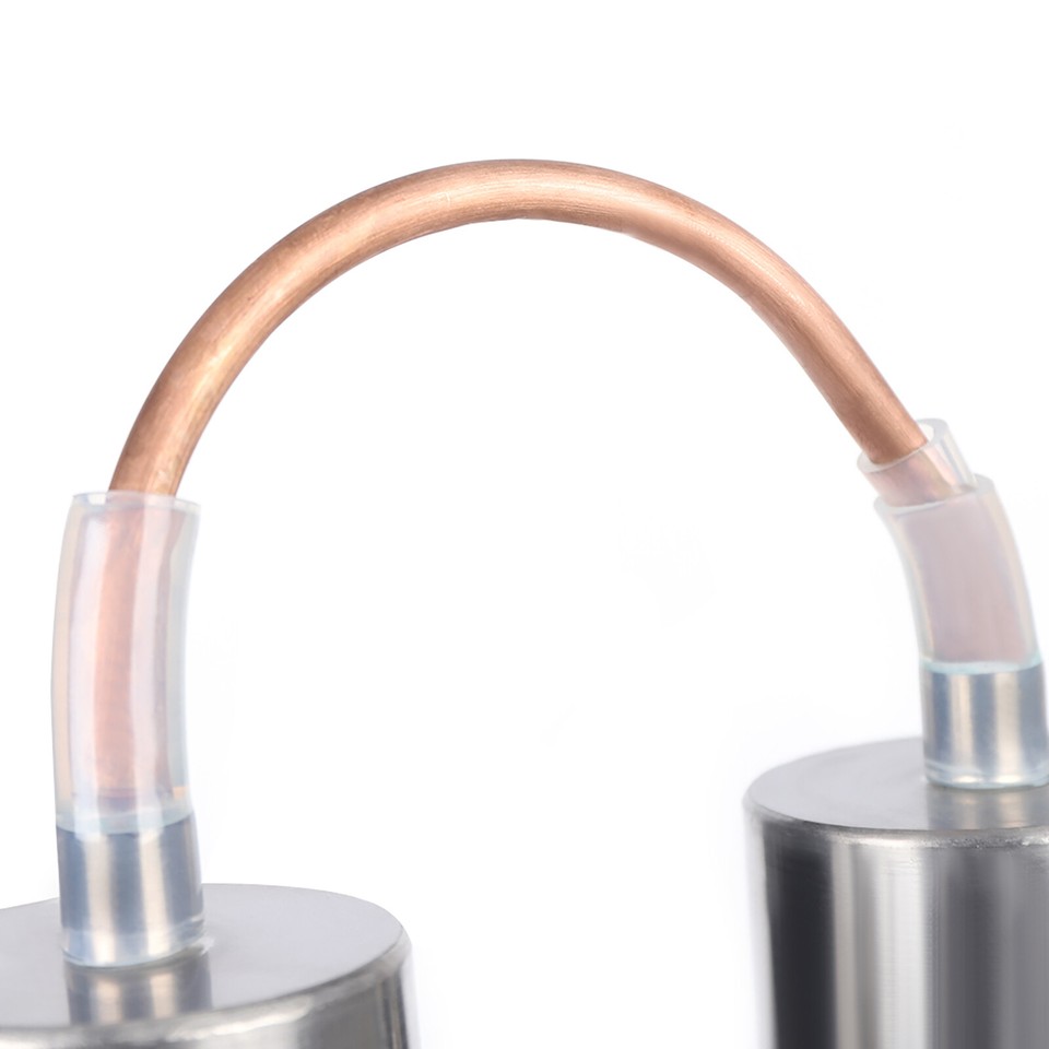 2 Inch Tri-Clamp Beer Keg Copper Moonshine Pipe Still Reflux ...