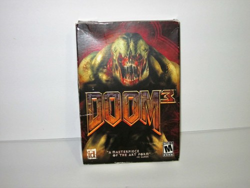Doom 3 Big Box Version PC Game 3 Disc Complete in Box, 2004, Complete ...