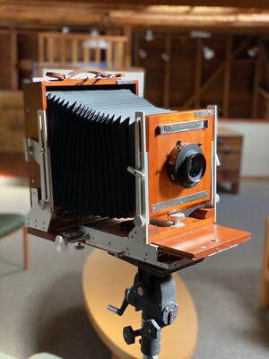 R.H. Phillips & Sons Rare & Collectible 8x10 view camera #85004 w/ 4x5 ...