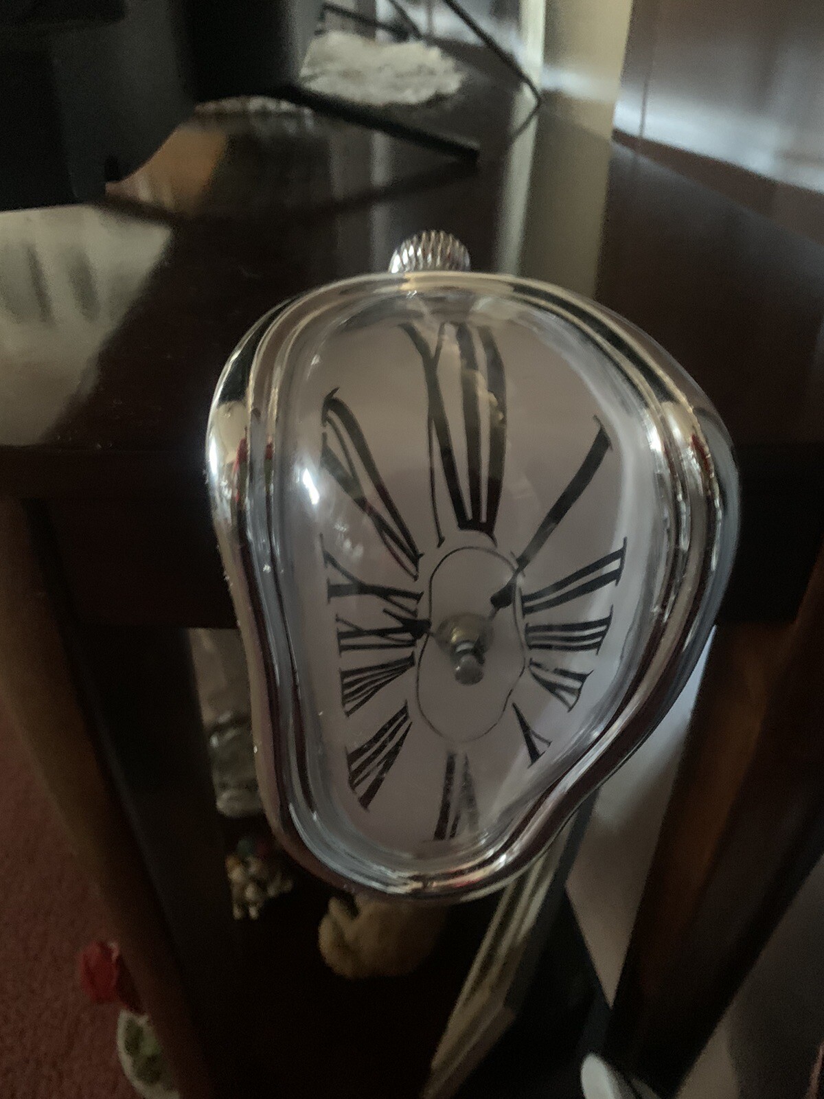 Salvador Dali Style Surrealist Melting Clock By Movebest For Mantle ...