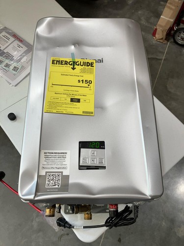 Rinnai 120 Volt Residential Natural Gas Tankless Water Heater(REP160iN ...