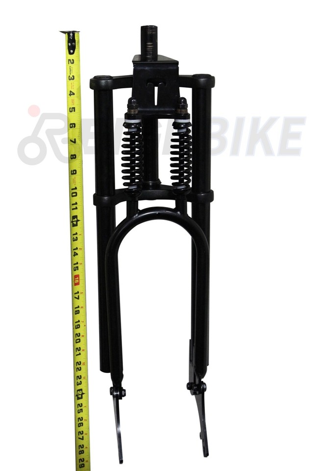 26" Dual Classical 1" Inch Threadless Springer Triple Tree Fork Disc ...