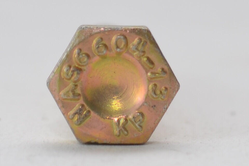 5x MIL Sechsant-Schraube mit Schaft 1/4"-28 UNJF x 0.4", NAS6604-13 ...