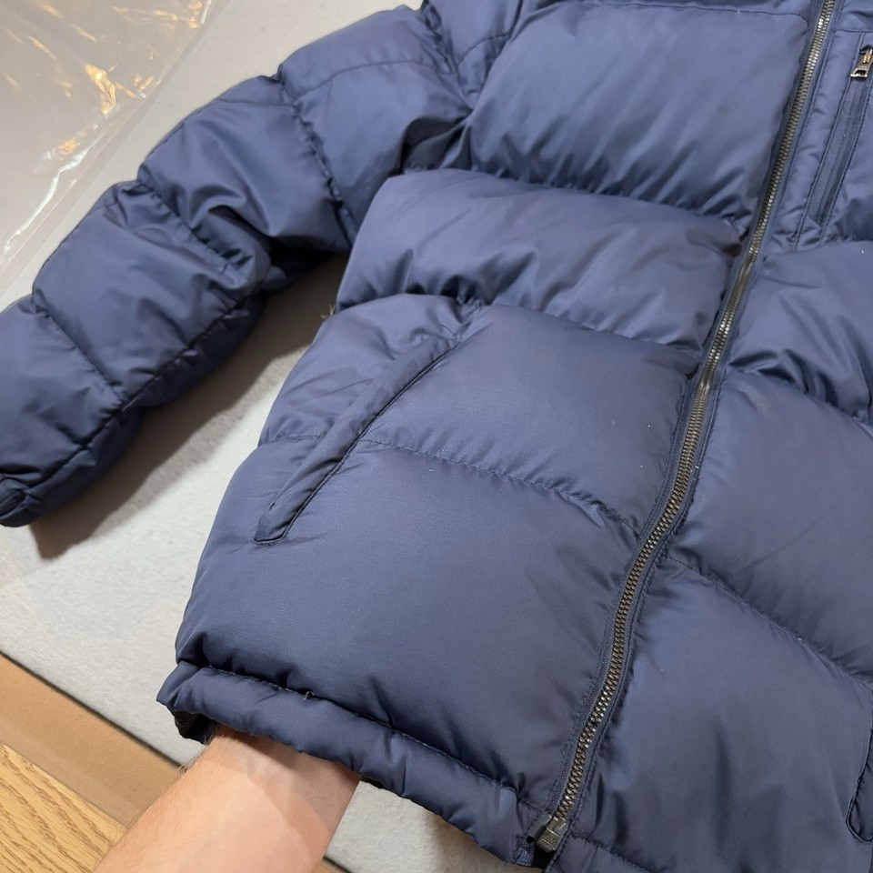 POLO RALPH LAUREN Blue Down Puffer JACKET Boys XL (18-20) Navy Pony ...
