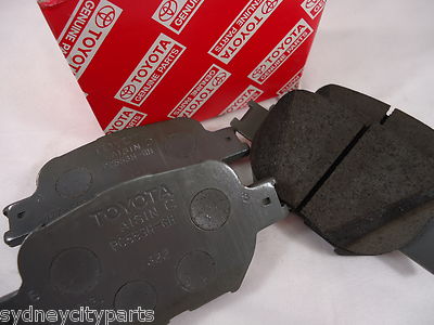 TOYOTA COROLLA FRONT BRAKE PADS ZZE122 SEDAN HATCH WAGON 2000-2007 NEW ...