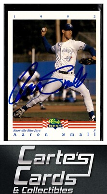 Aaron Small 1992 Classic Best #162 Knoxville Blue Jays TTM/IP Signed ...