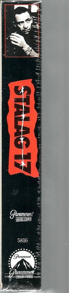 Stalag 17 VHS 1991 William Holden Don Taylor Otto Preminger WWII P.O.W ...