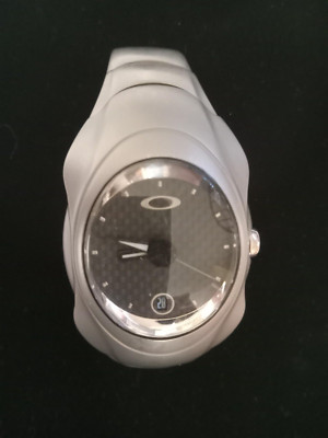OAKLEY TITANIUM TIMEBOMB MENS X-METAL TITANIUM WATCH WITH CARBON FIBER ...