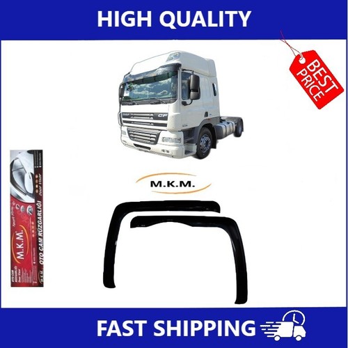 For Daf CF 2012-up Plastic Window Wind Deflector Rain Sun Guard | eBay