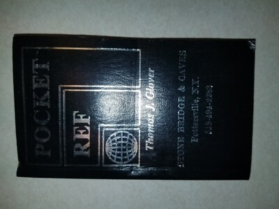 Pocket Ref by Thomas J. Glover (1994, Trade Paperback, Revised edition ...
