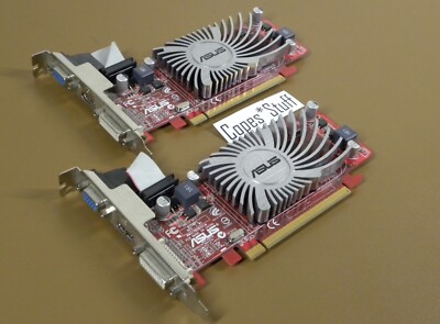 AMD Radeon HD 5450 Asus EAH5450 Silent DDR3 512MB Video Card ~ HDMI ...