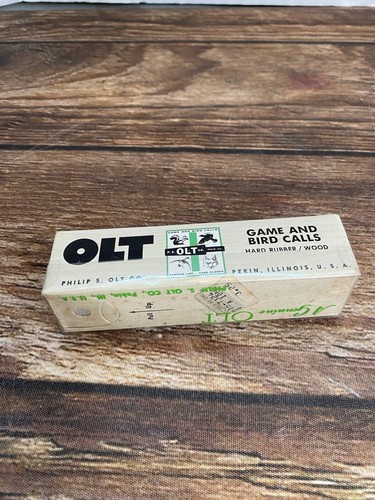 PS OLT MODEL 200 DUCK CALL PEKIN, ILLINOIS VINTAGE PREOWNED GREAT SOUND ...