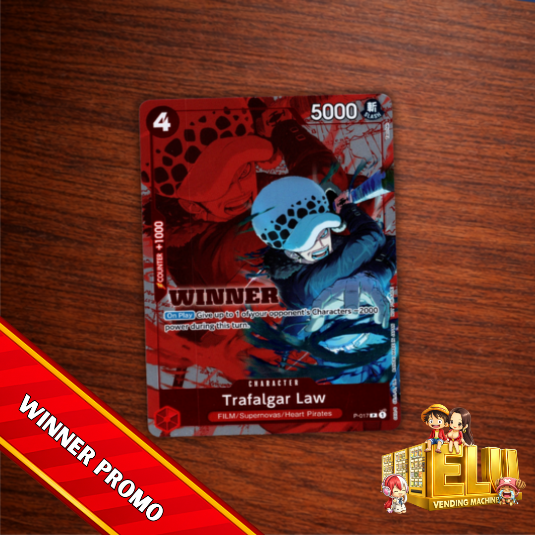 Trafalgar Law Winner Pack Vol. 7 One Piece Promotion Cards P-017 NM | eBay