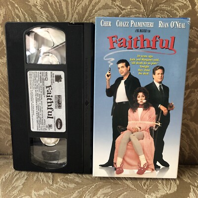 Faithful VHS VCR Video Tape Used Movie Ryan O'neal Cher | eBay