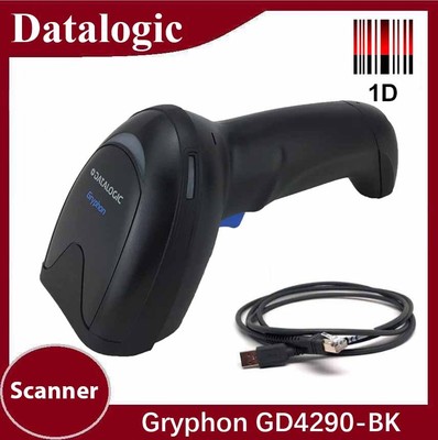 Datalogic Gryphon GD4290-BK Corded Handheld 1D Barcode Scanner with USB ...