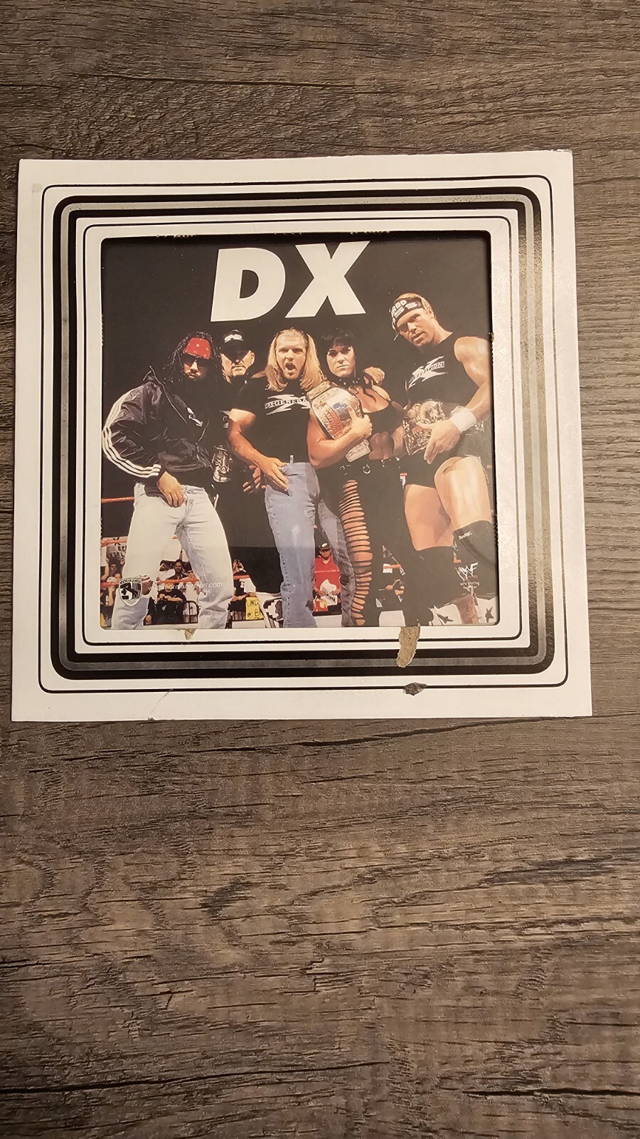 Vintage WwF WWE Glass Picture DX Wrestling Carnival Fair Prize | eBay