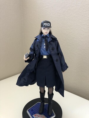 OOAK Custom 1/6 12” Obitsu Repainted Action Figure Policewomen Female ...