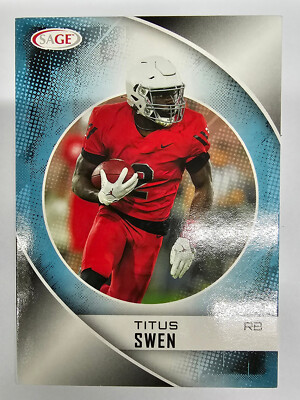 2023 Sage Football Titus Swen #157 Wyoming | eBay