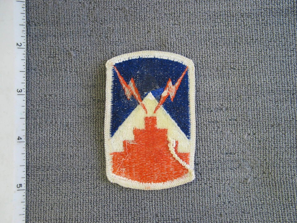 1970 issue 7th Signal Brigade Patch by Best & used in Barry Stein's ...