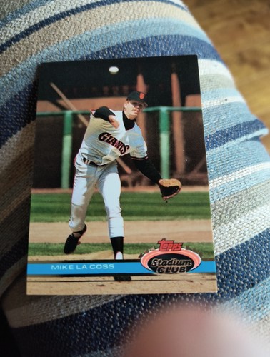 MIKE LA COSS 1991 TOPPS STADIUM CLUB #479 FREE SHIPPING | eBay