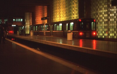 Original Slide Trolley Cable Car Night Train Station 1986 #30 | eBay