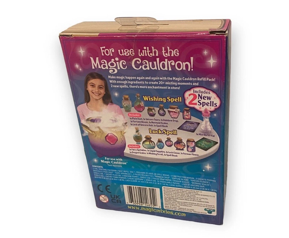 Magic Mixies Magical Mist and Spells Refill Pack for Magic Cauldron ...