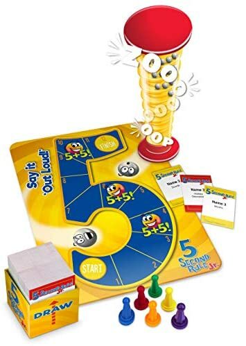 New Interplay UK GF002 5 Second Rule Junior Family Card Game Multi Fast ...