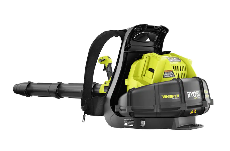 Ryobi 40V HP Brushless Backpack 730 CFM Whisper Series Blower ...
