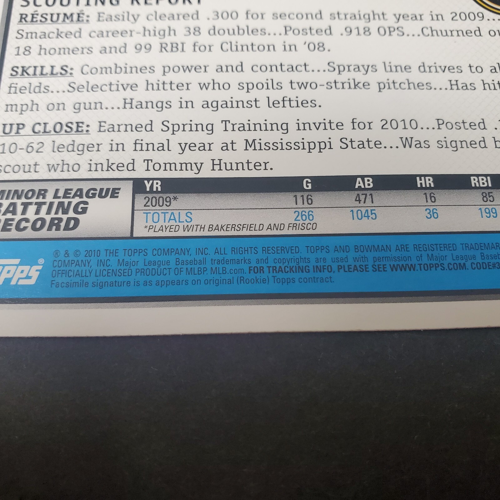 2010 Bowman - Prospects Mitch Moreland #BP37 (RC) for sale online | eBay