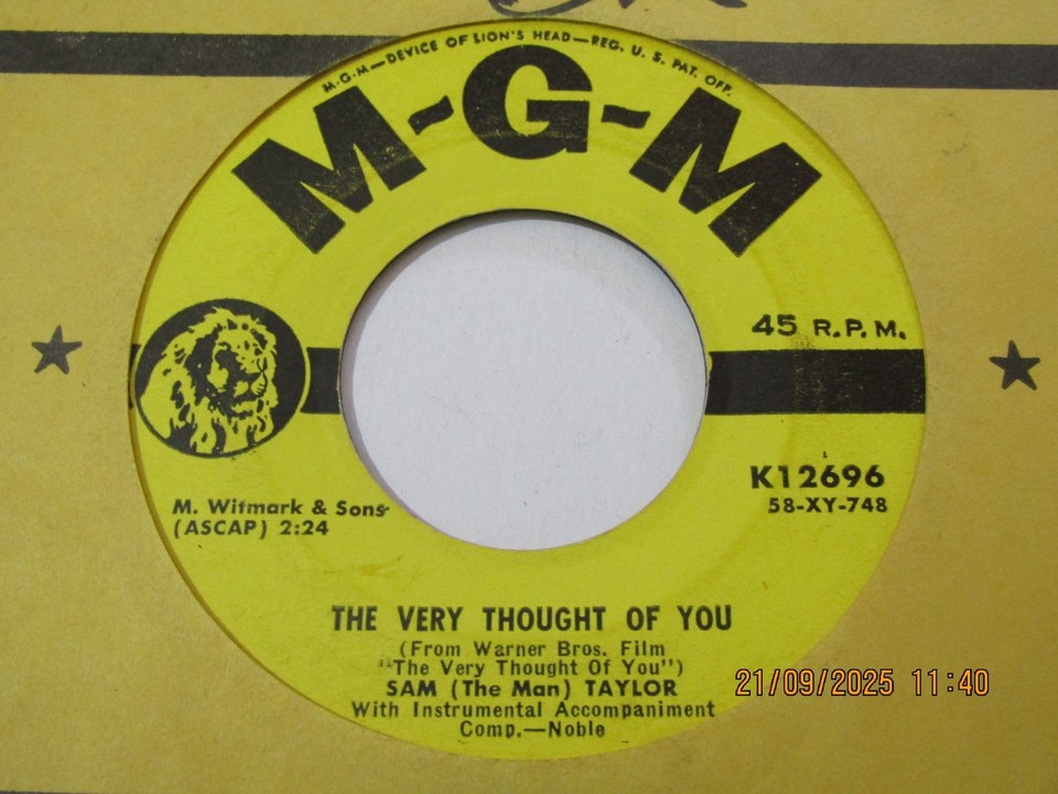 R&B-SAM THE MAN TAYLOR-MAN THATS CHOICE-MGM | eBay
