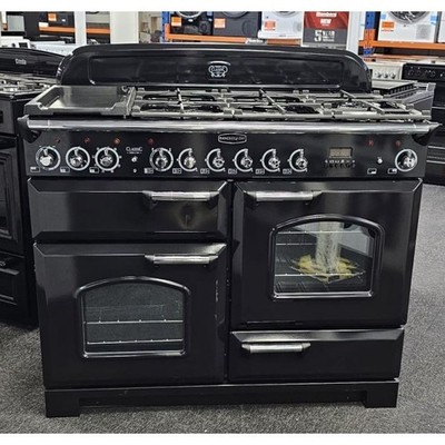 Aga Rangemaster CDL110DFFBL/C/MG 110Cm Dual Fuel Range Cooker ...