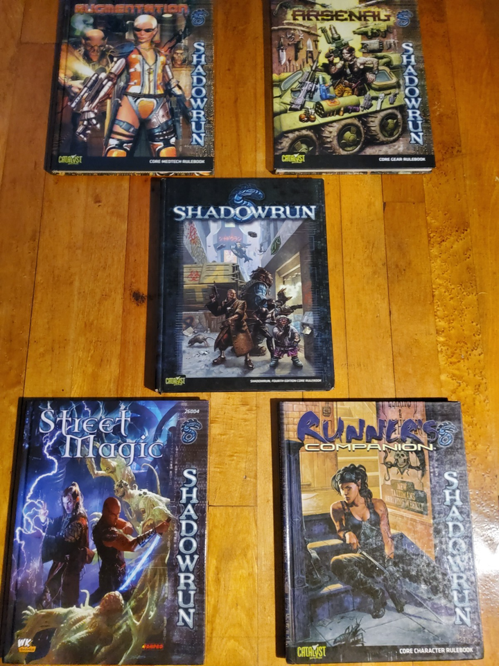 Shadowrun RPG All U Need Lot : Only the books necessary to play the ...