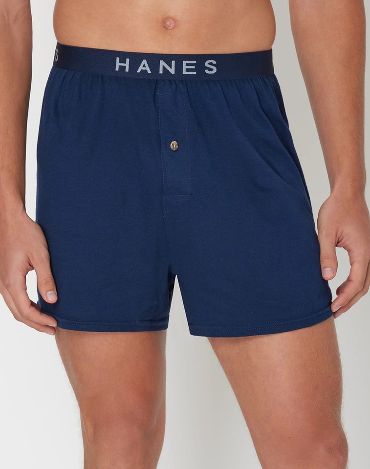 Hanes Classics Men's TAGLESS ComfortSoft Knit Boxers Comfort Flex 5Pk ...