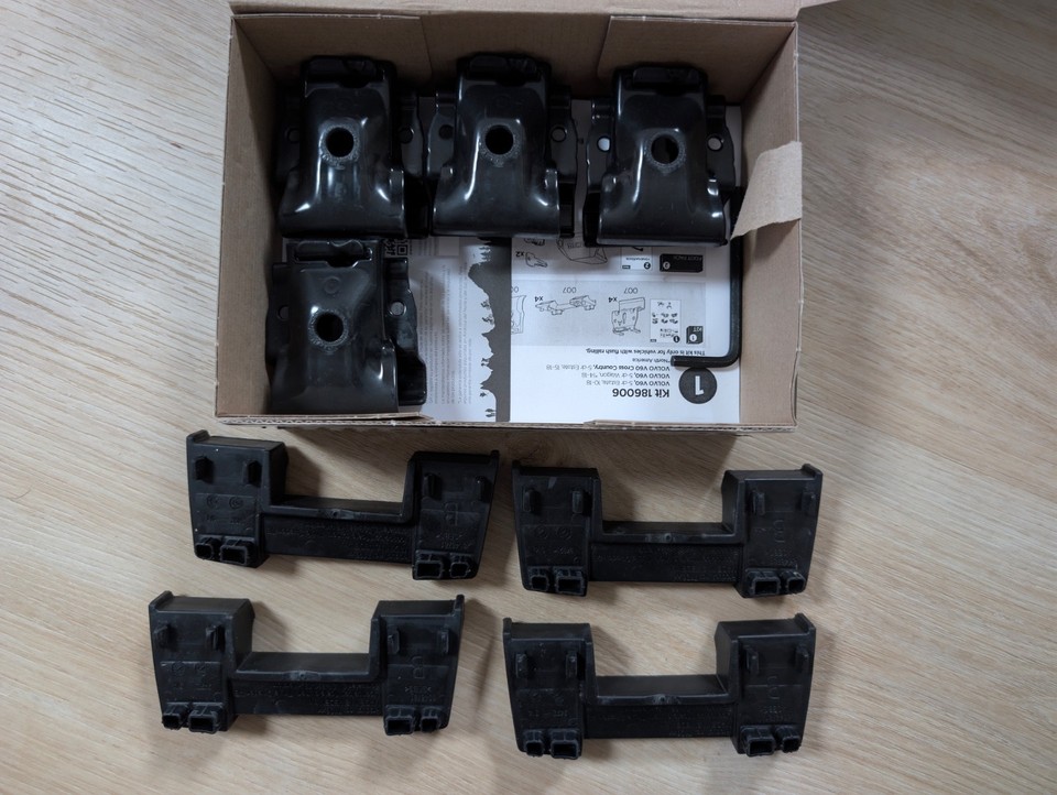 Thule Evo Flush Rail 710600 & Kit 18 6006 für Volvo V60 | eBay.de