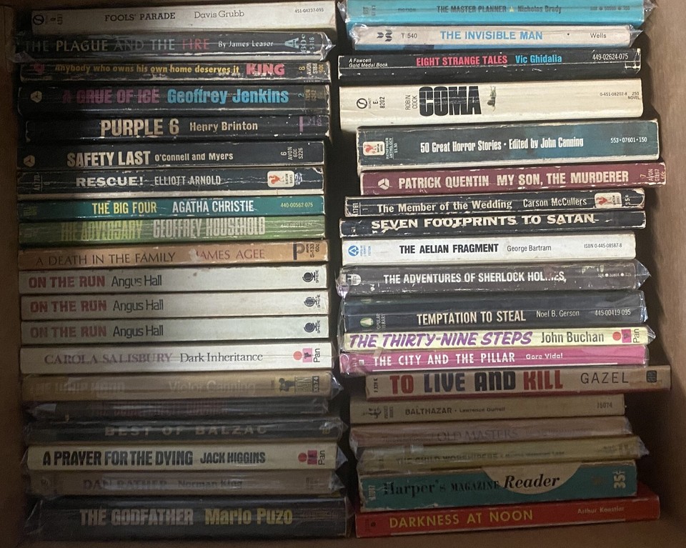 Lot 76 Mixed Vintage Mystery smut sleaze romance gga pulp Paperbacks GD ...