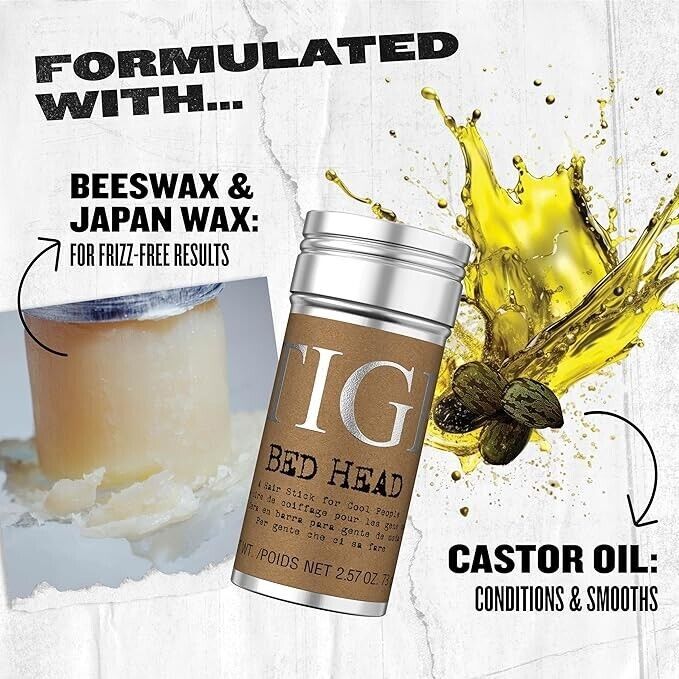 Bed Head TIGI Hair Wax Stick For Cool People For a Soft Pliable Hold ...
