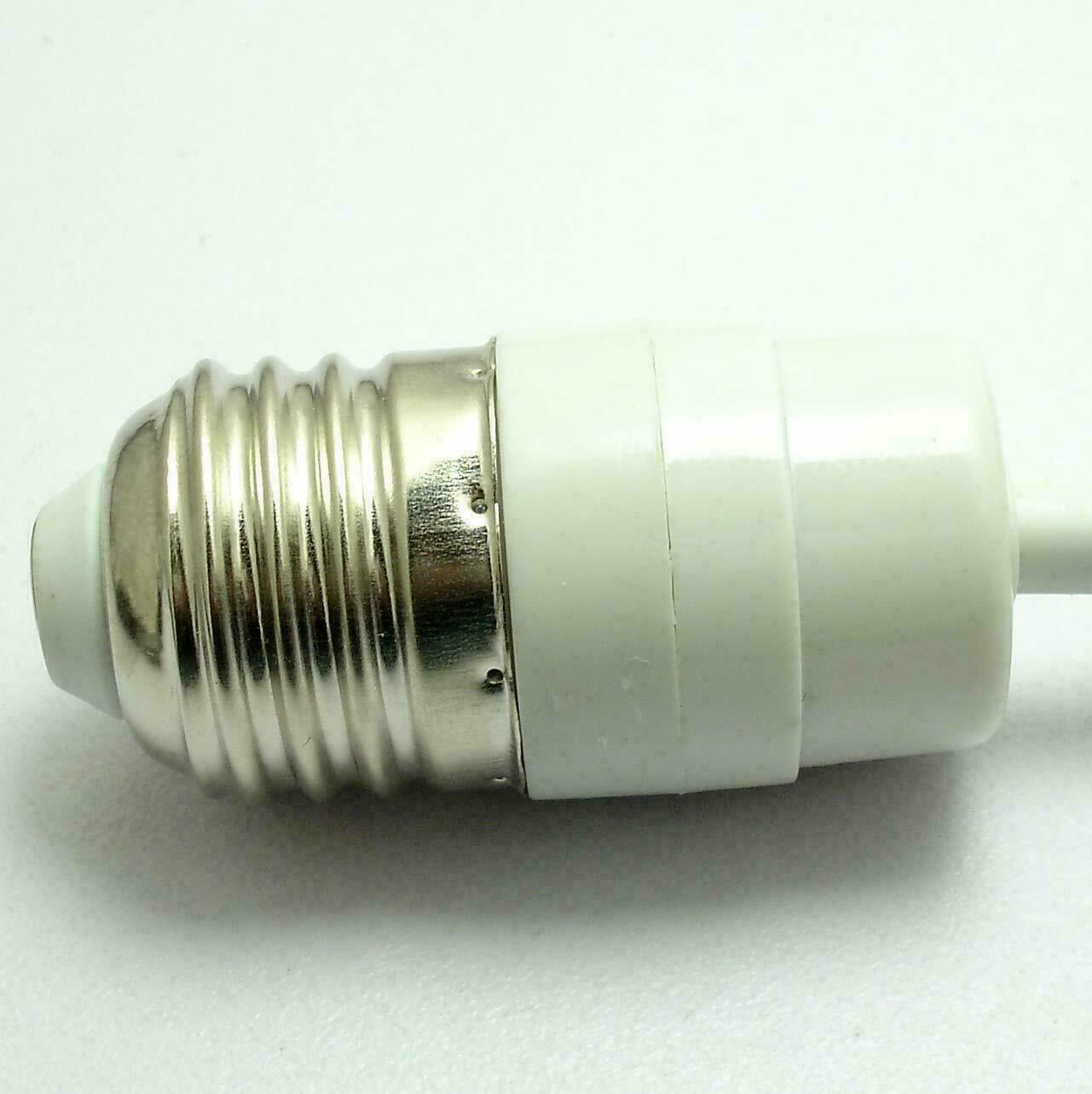 E27 Adaptor Plug Connector Lamp Socket Extension Edison Screw Light ...