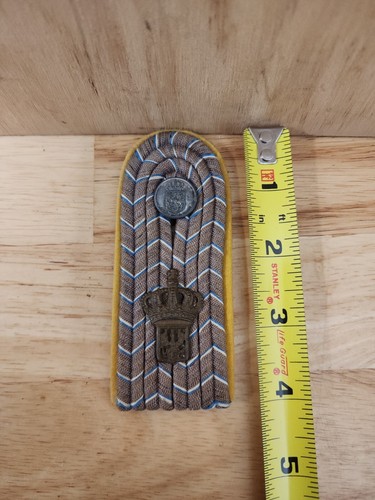 WW1 Imperial German Army Shoulder Board Patch Rank Soldier Officer ? | eBay