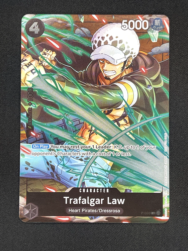 One Piece Card Game - Trafalgar Law (Event Pack Vol. 4) P-038 | eBay