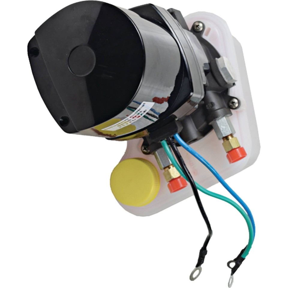 NEW TILT TRIM MOTOR OILDYNE STYLE PUMP w/ RESERVOIR MERCURY MERCRUISER ...
