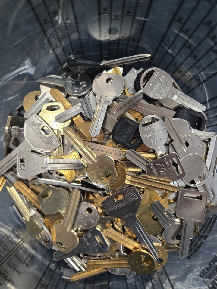 Key Blanks Bulk Assortment: House - Automotive & Others, 1.5 Pound Lot ...