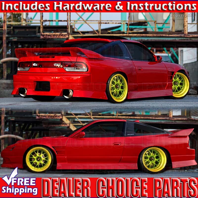 For 1989-2002 326 Power Style Spoiler Wing Nissan S13 S14 180sx 240sx ...