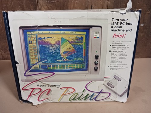 VisiCorp Visi On Mouse Systems PC Paint for IBM PC and Compatibles ...