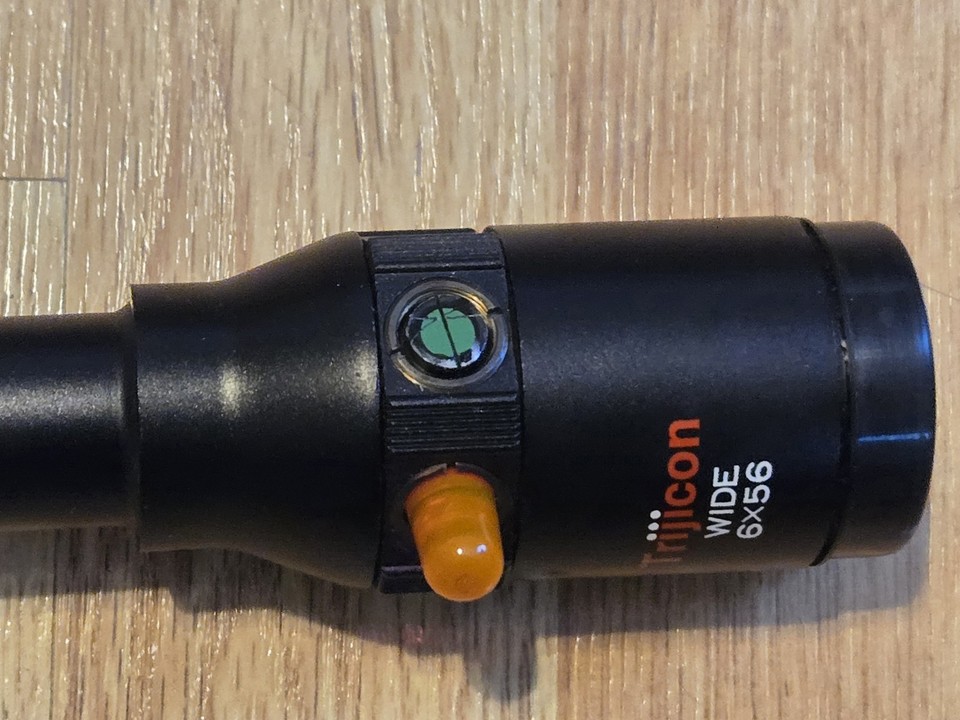 Trijicon WORLD'S FIRST Tritium Rifle Scope "WIDE SPECTRUM " 6 X 56 | eBay