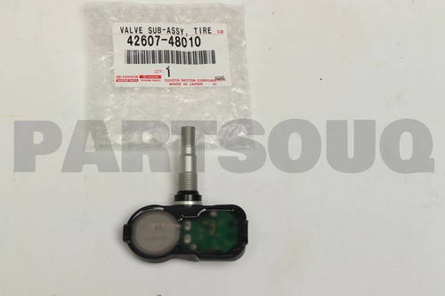 4260748010 Genuine Toyota VALVE SUB-ASSY, TIRE 42607-48010 | eBay