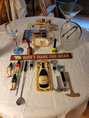 VINTAGE BAR ITEMS PRE-OWNED VERY GOOD- EXCELLENT CONDITION. | eBay