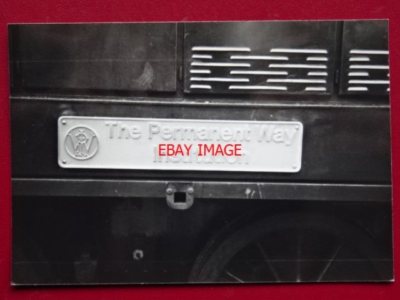 PHOTO CLASS 47 LOCO NO 47644 LOCO NAMEPLATE THE PERMANENT WAY ...